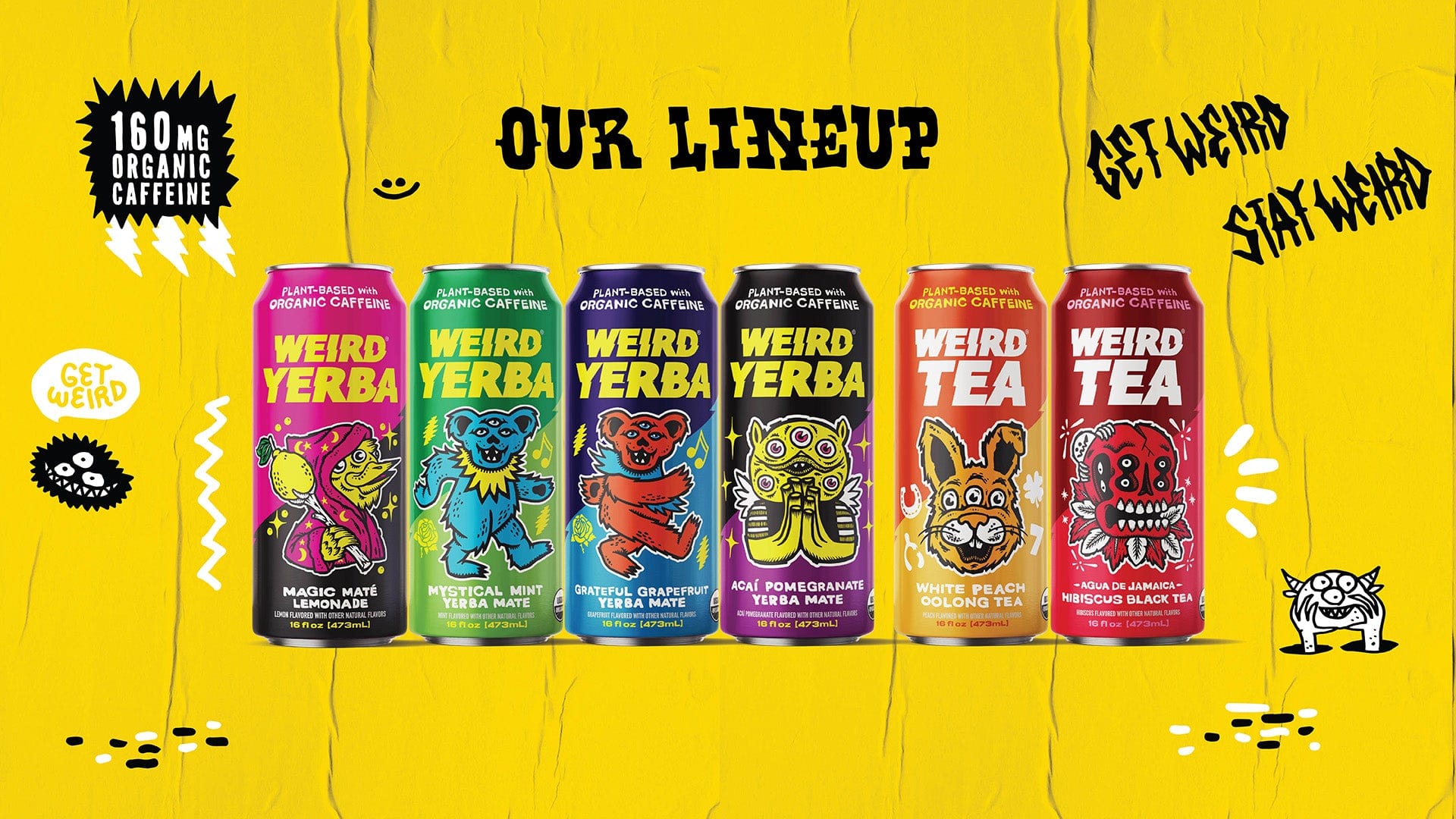 DRINK WEIRD | Organic Teas and Yerba Mate - Energy Drink Alternative ...