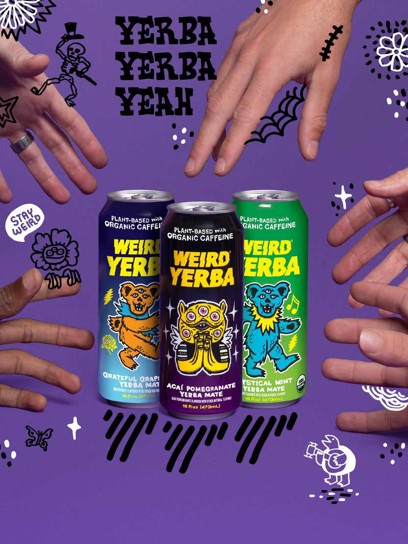 DRINK WEIRD | Organic Teas and Yerba Mate - Energy Drink Alternative ...