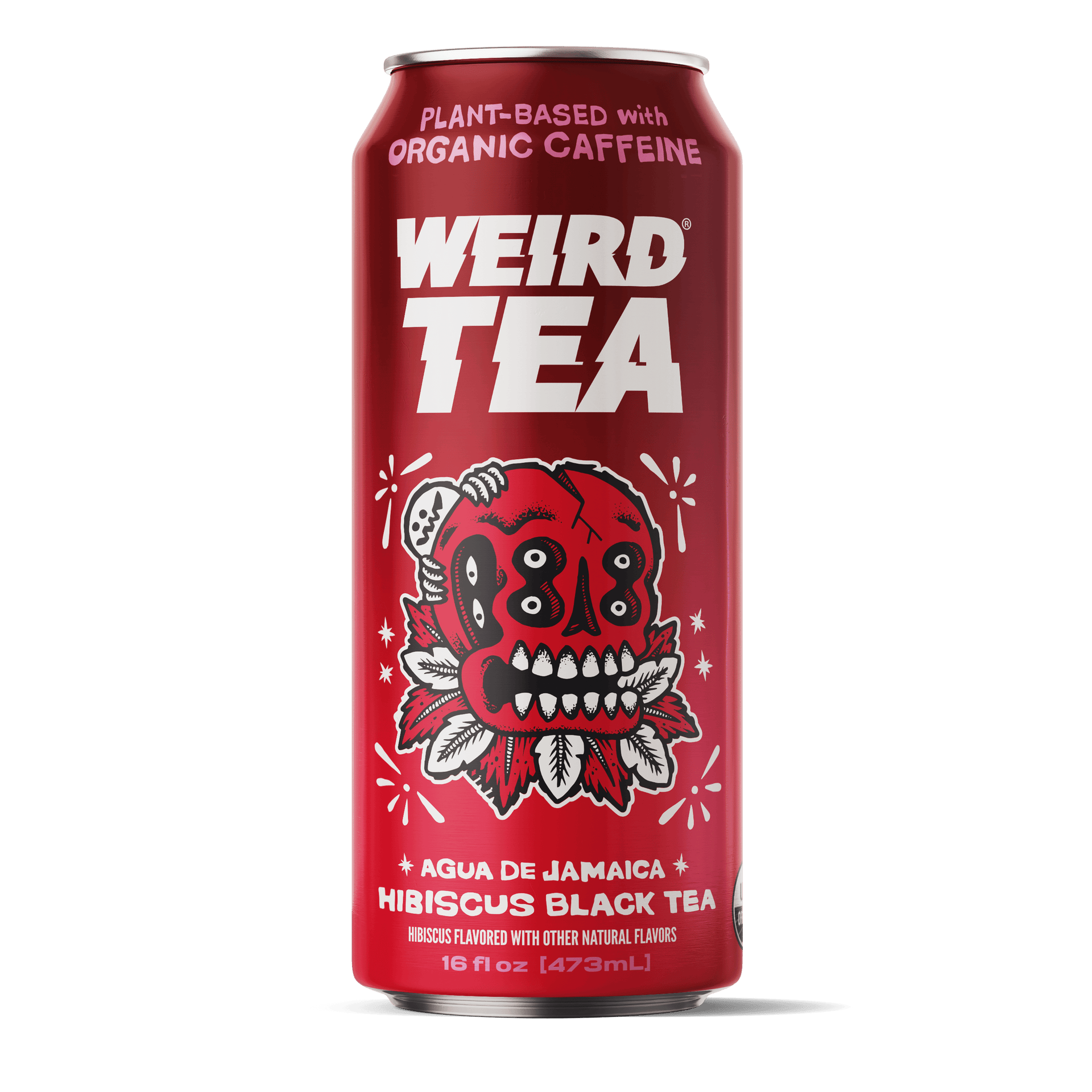 DRINK WEIRD - Organic Agua de Jamaica Hibiscus Black Tea – Weird Beverages