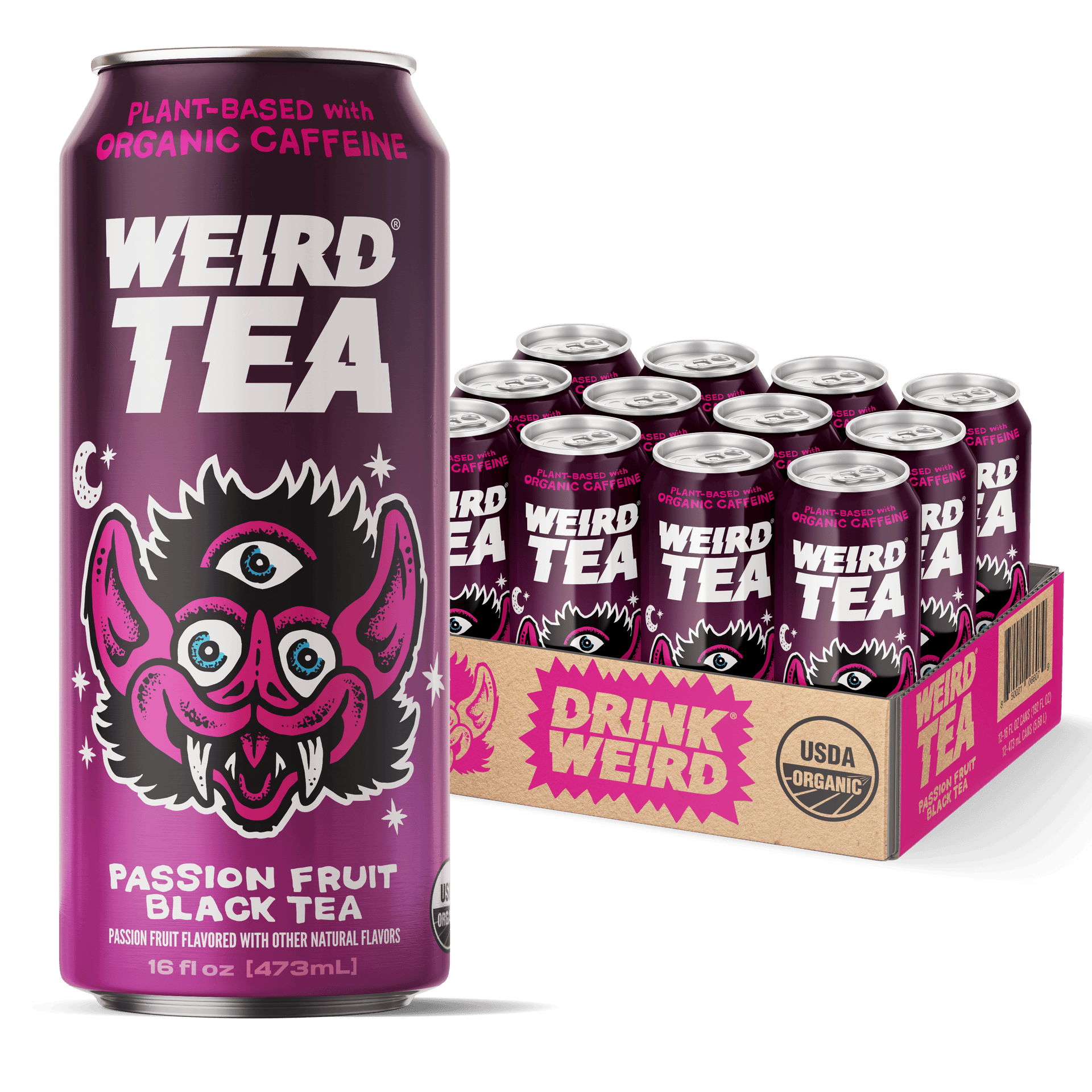 DRINK WEIRD - Organic Agua de Jamaica Hibiscus Black Tea – Weird Beverages
